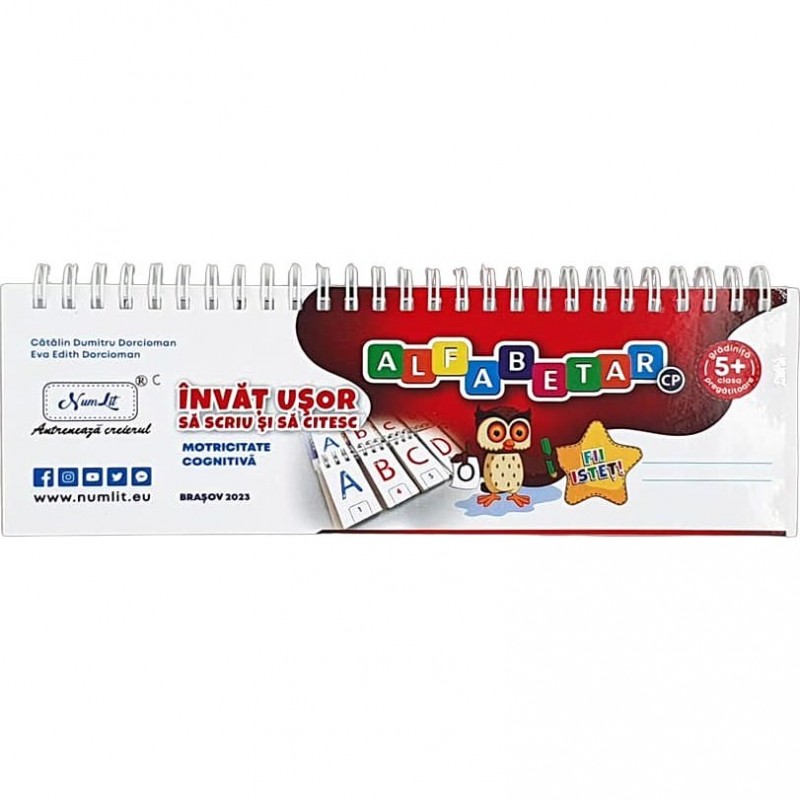 Alfabetar pentru Clasa pregatitoare NumLit ALFAB-CP | KidoStore.ro