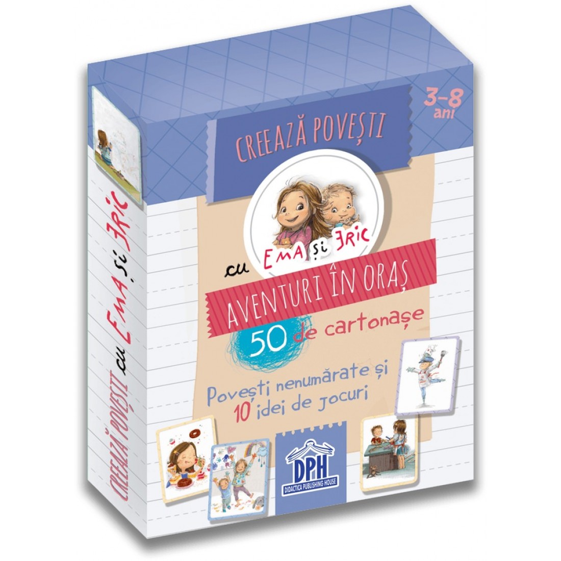 Creeaza povesti cu Ema si Eric | KidoStore.ro