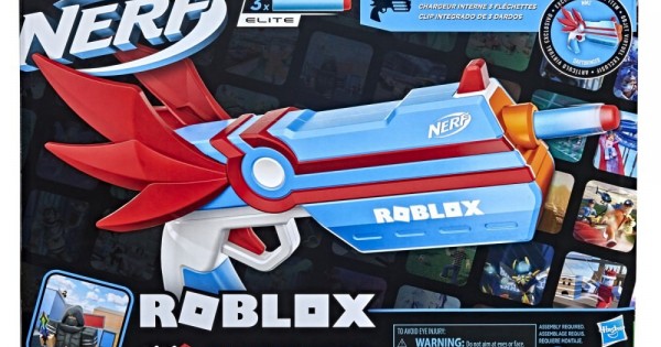 Blaster Nerf Roblox MM2 Dartbringer | KidoStore.ro