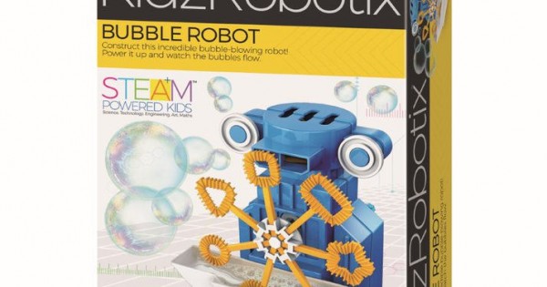 Kit constructie robot - Bubble Robot, Kidz Robotix | KidoStore.ro