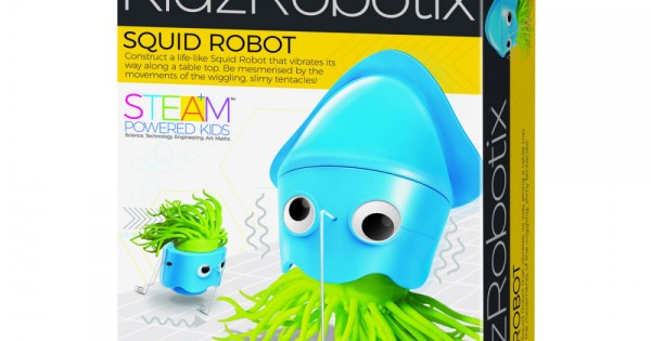 Kit constructie robot - Squid Robot, Kidz Robotix | KidoStore.ro