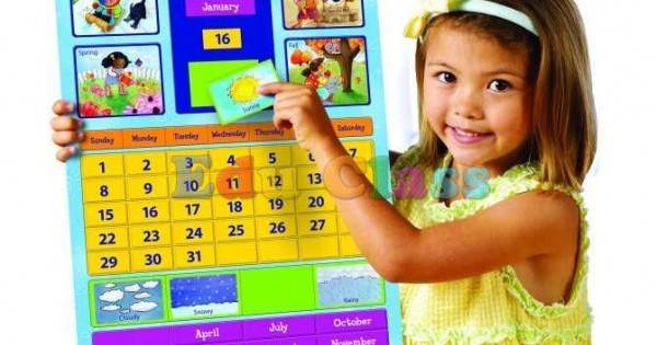 Calendar magnetic educativ | KidoStore.ro